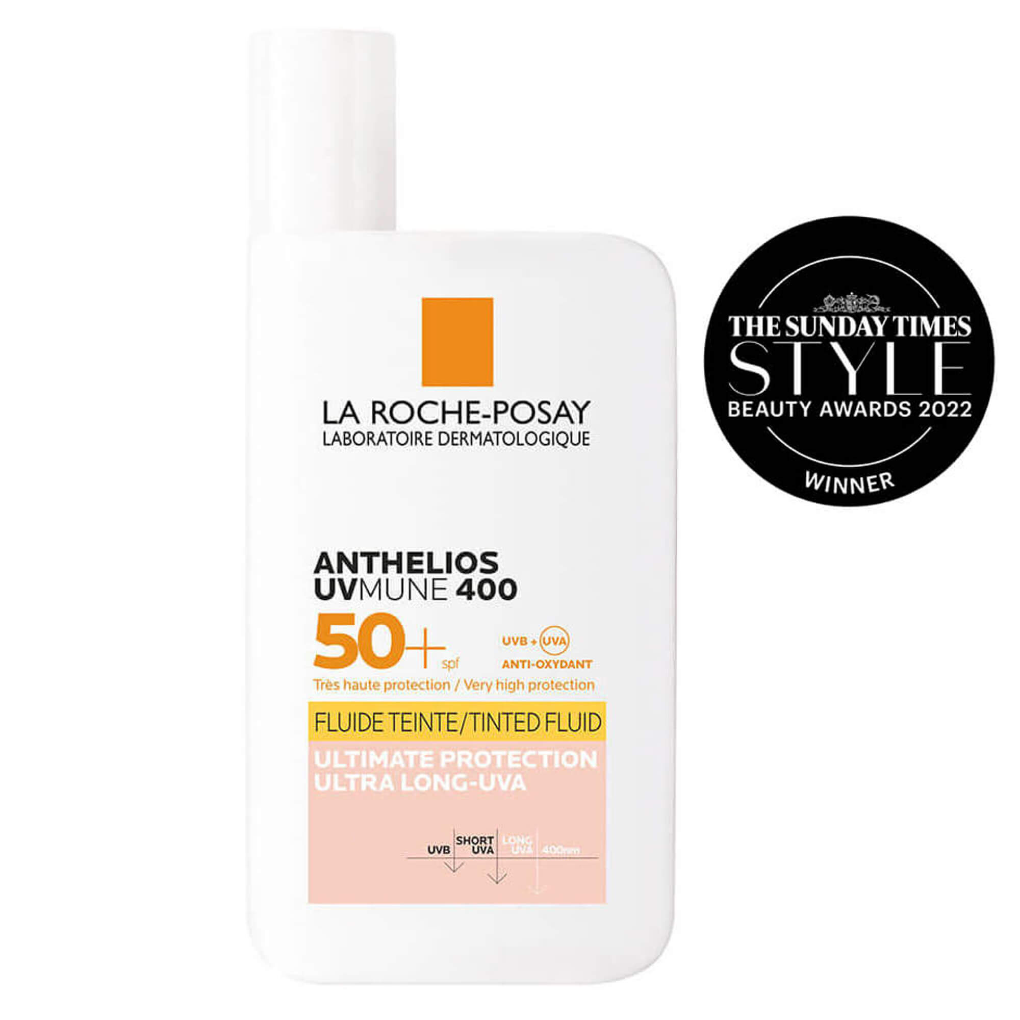 Anthelios Uvmune 400 Invisible Tinted Fluid Spf50 | La Roche Posay UK