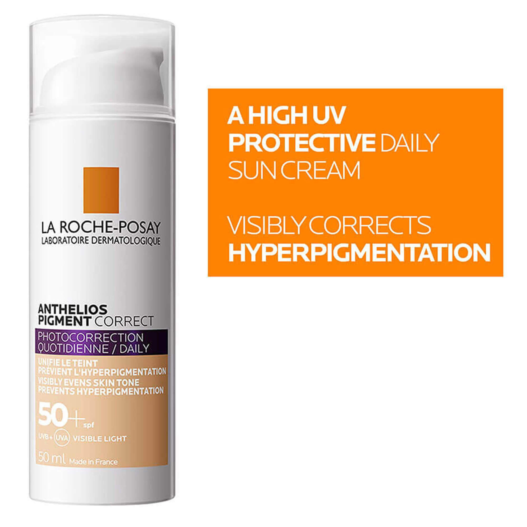 Anthelios Pigment Correct | Pigment Sunscreen | La Roche-Posay UK