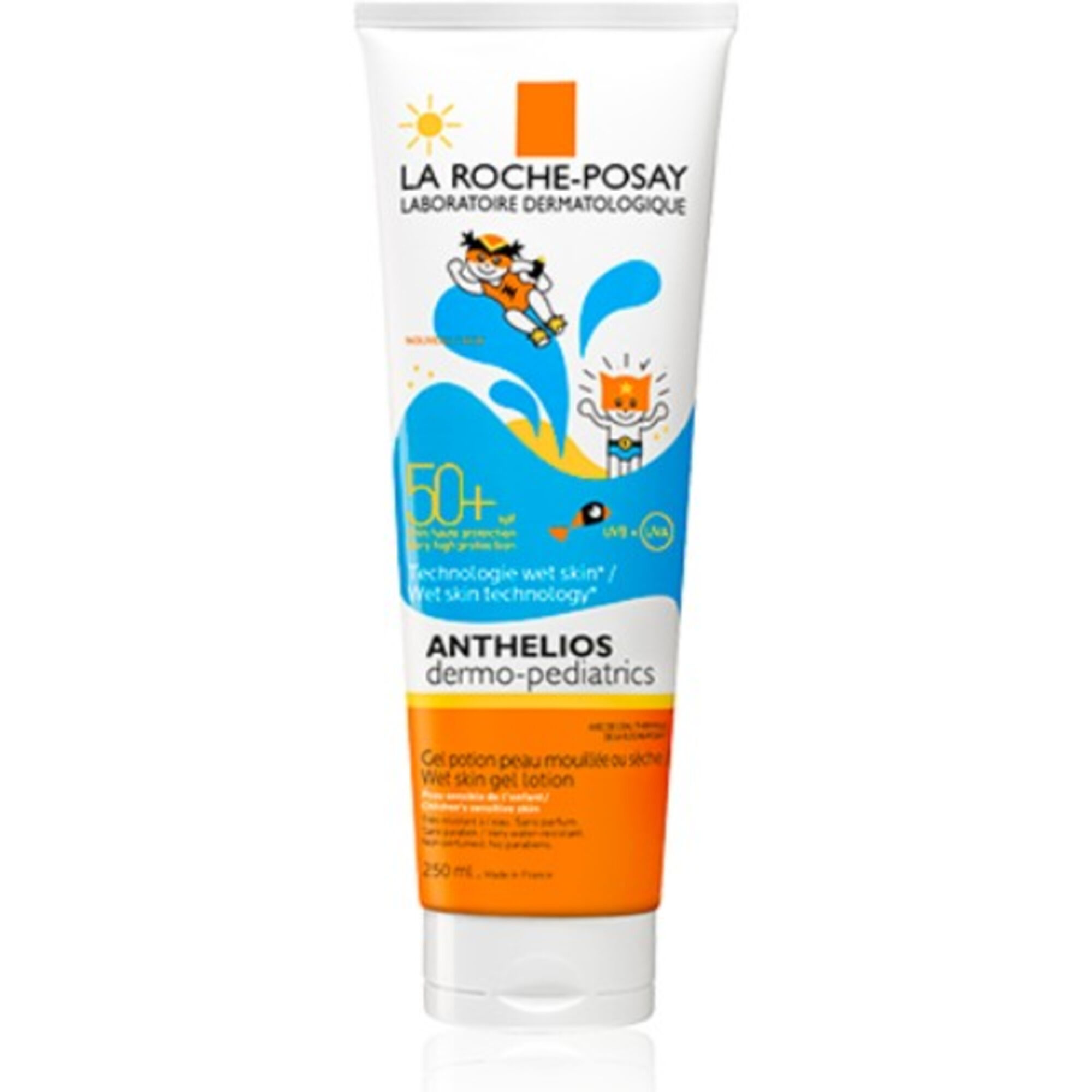 Anthelios Dermo-Pediatrics Wet Skin Gel Lotion SPF50+ | La Roche-Posay