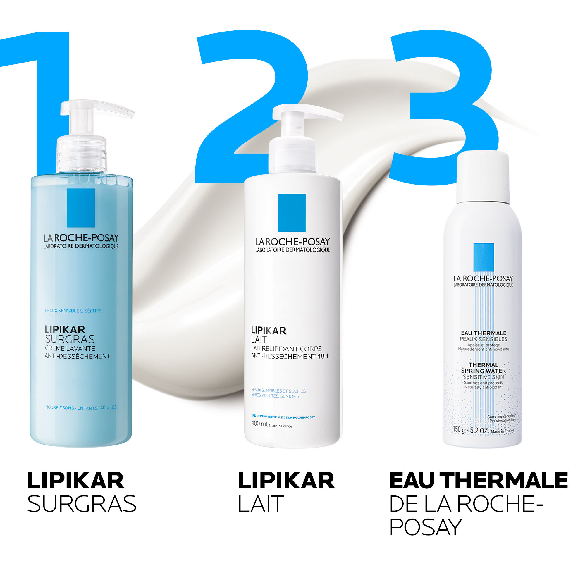 Buy Lipikar Surgras Online | Shower Cream | La Roche-Posay