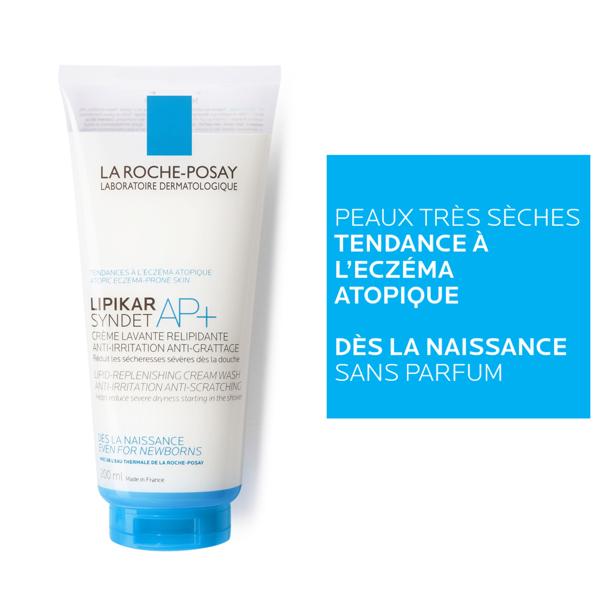 Lipikar Syndet AP+ Baby Cream Body Wash | La Roche-Posay UK