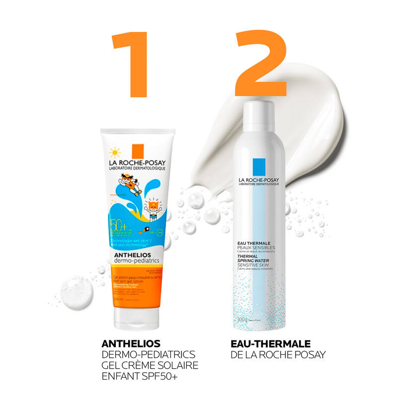 Anthelios Dermo Pediatrics Wet Skin Gel Lotion Spf50 La Roche Posay