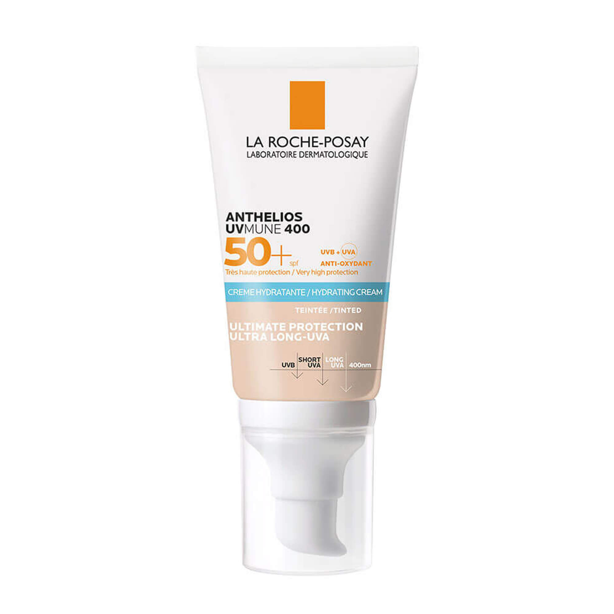 Anthelios UVMune 400 Hydrating Tinted Cream SPF50+ | La Roche Posay UK
