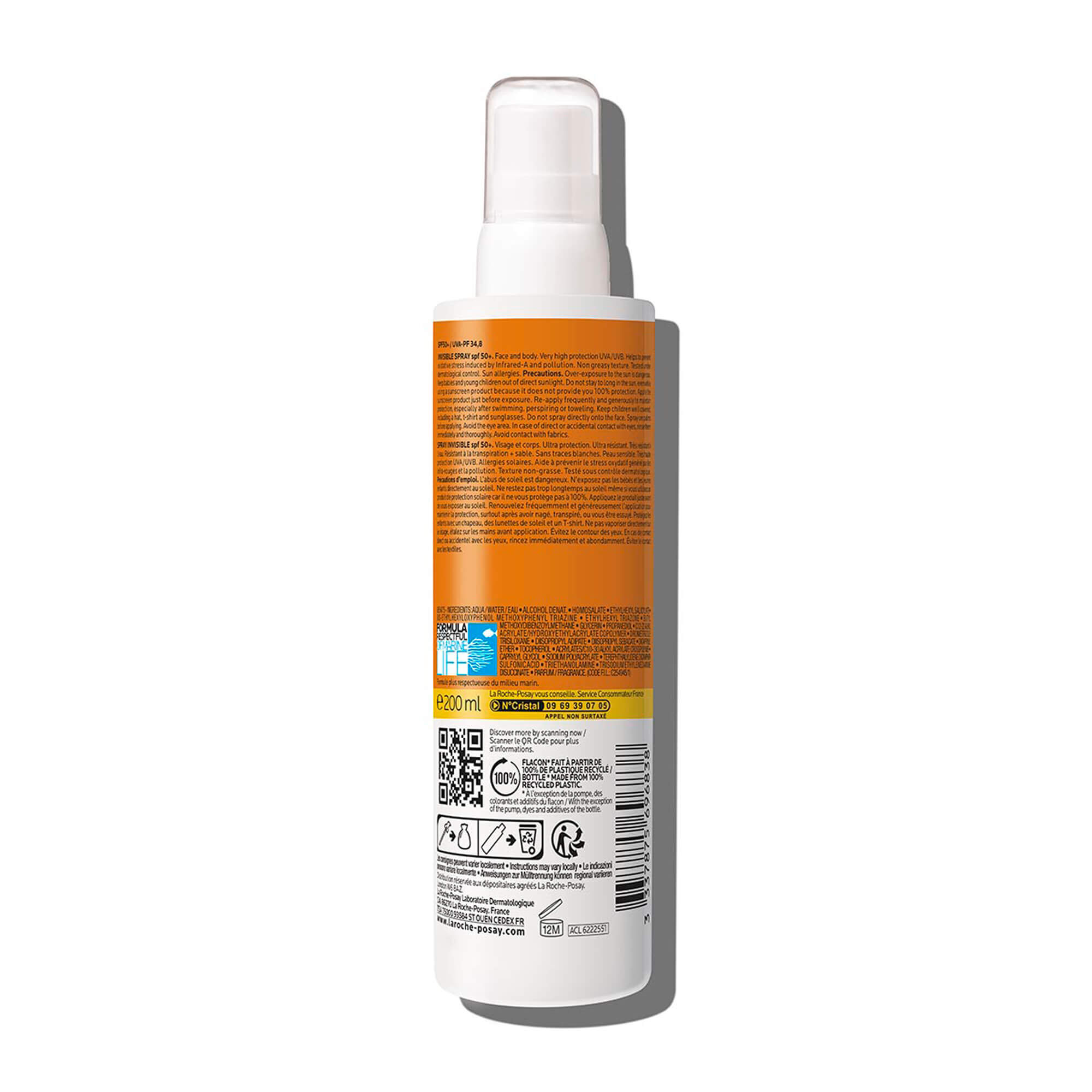 Anthelios Invisible Spray SPF50 | Sun Care | La Roche-Posay