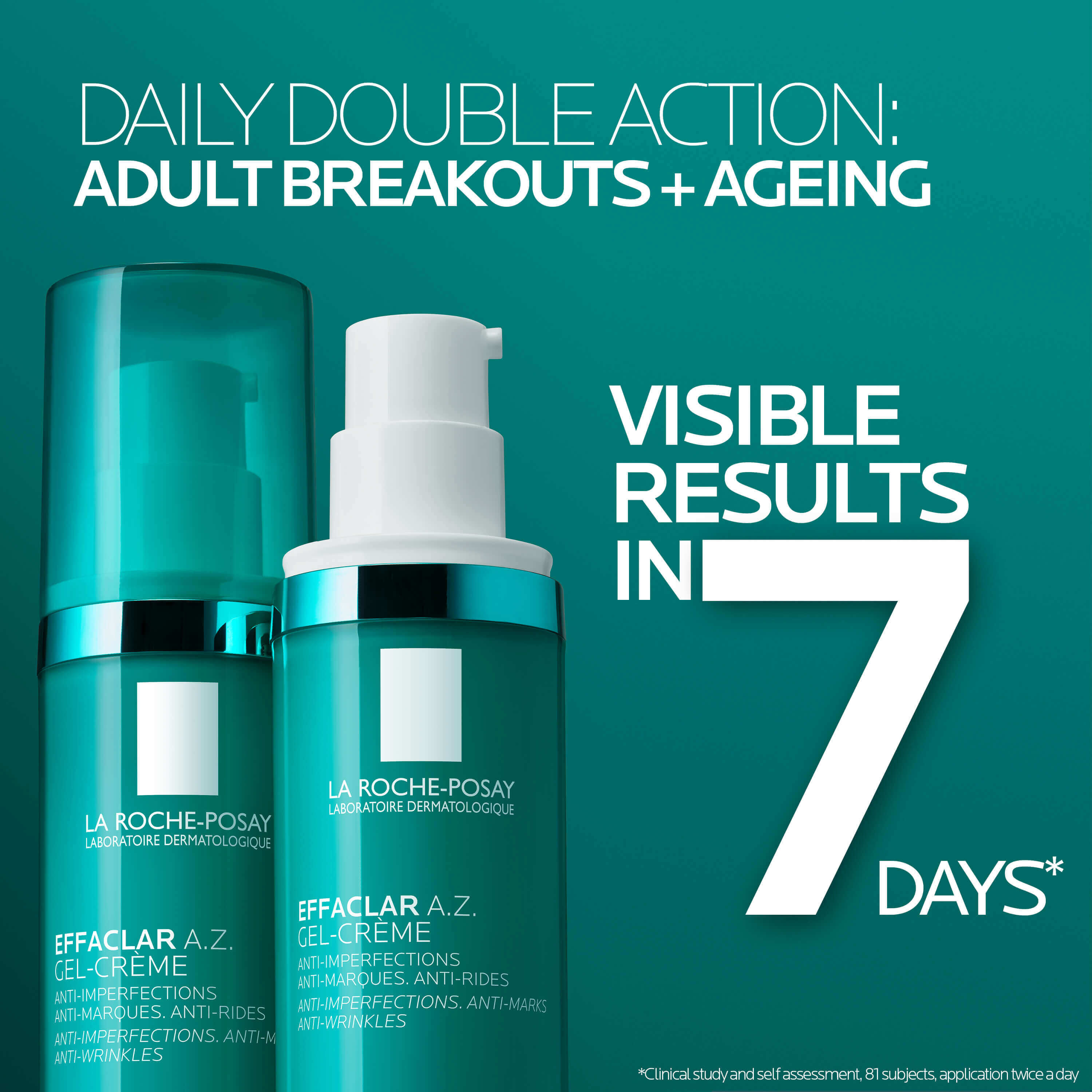 Effaclar A.Z. Gel Cream Moisturiser | La Roche-Posay UK