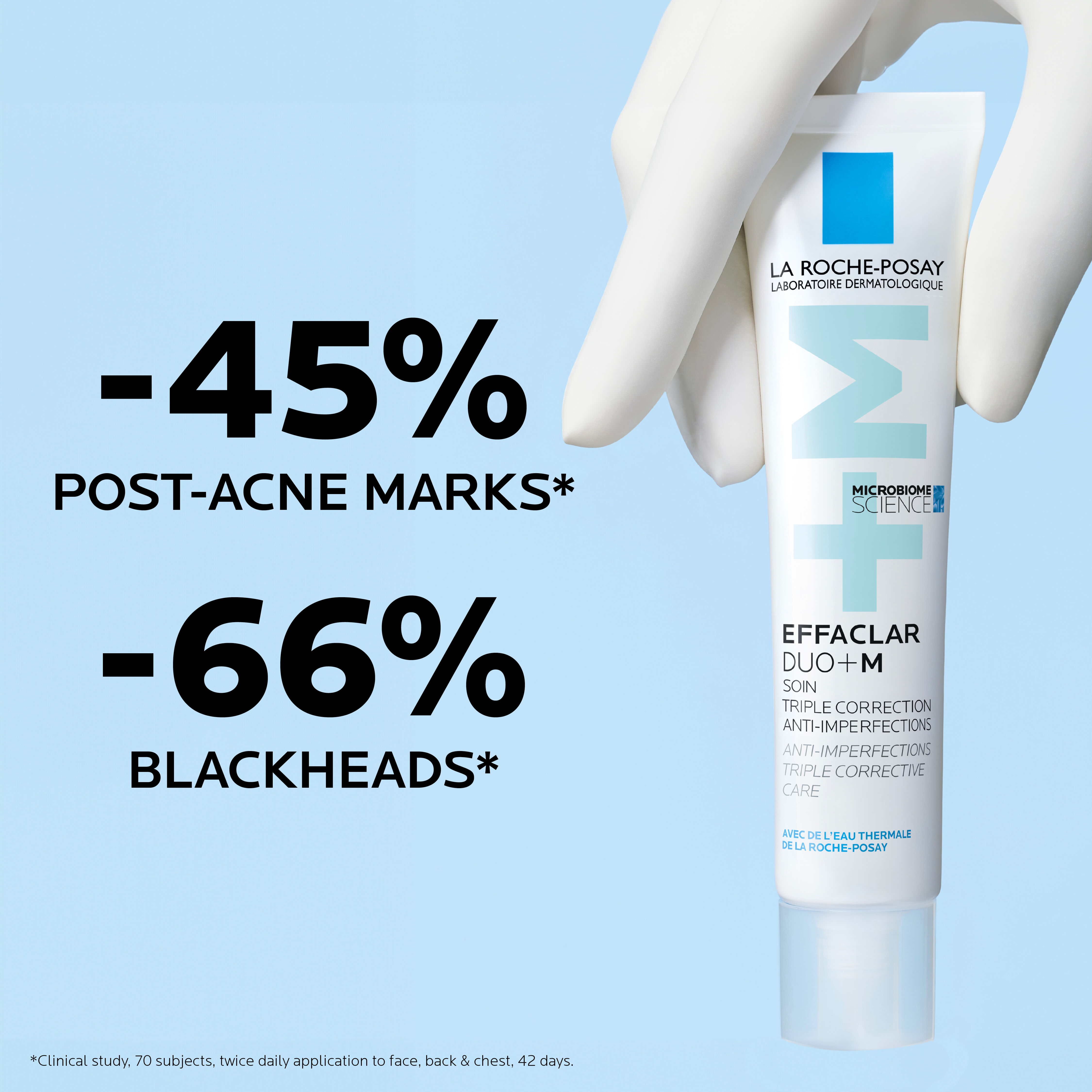 Effaclar Duo+M Anti-Blemish Routine: Correct + Patch | La Roche Posay UK
