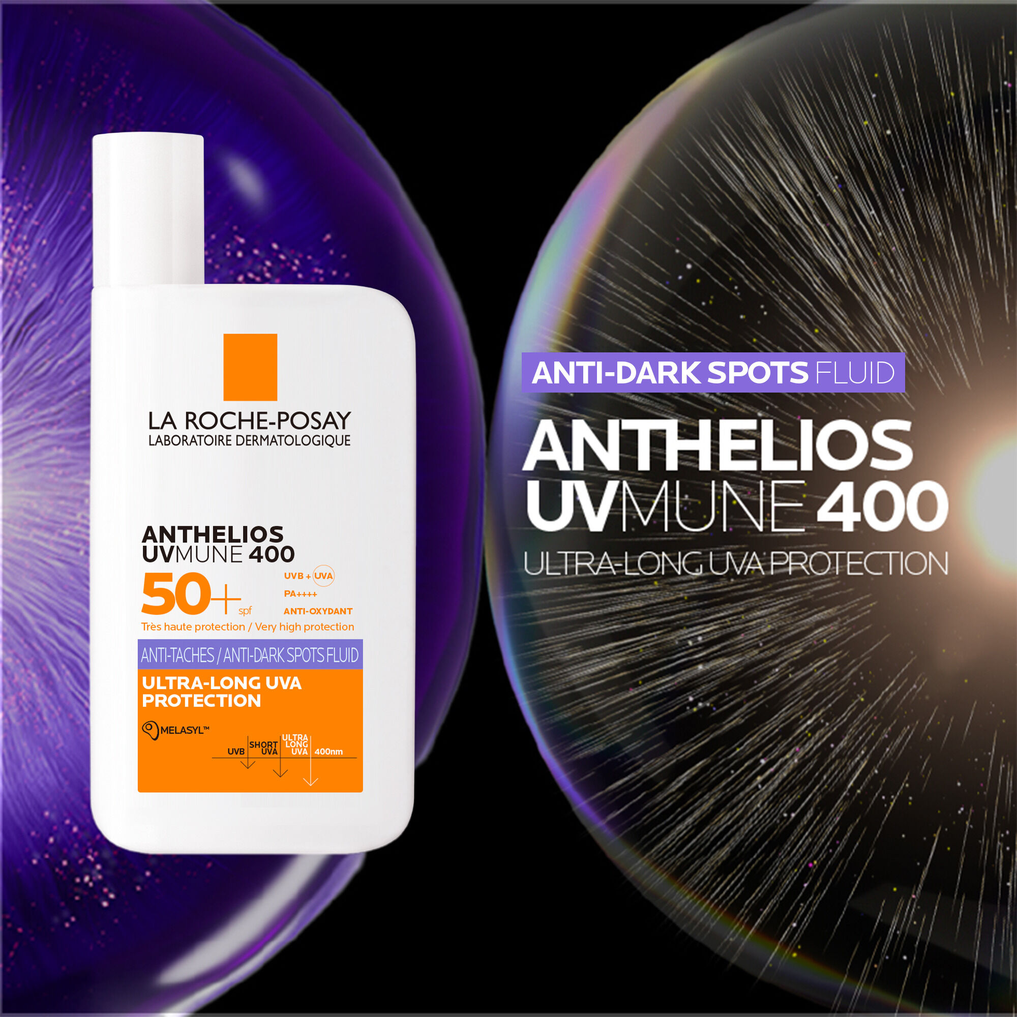 Anthelios Anti-Dark Spots Facial SPF50+ Fluid | La Roche-Posay UK