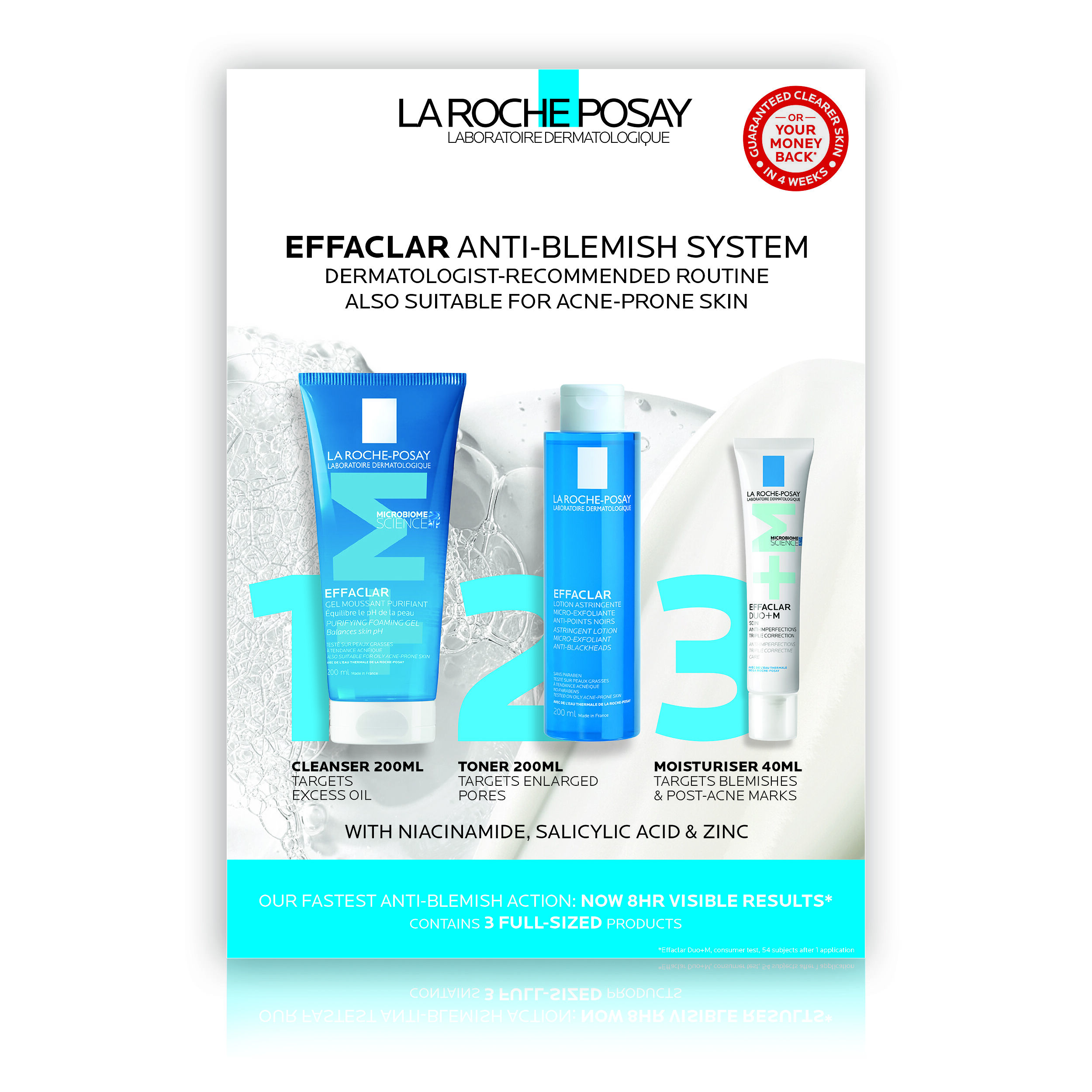 Effaclar 3 Step Kit | Routine for Oily Skin | La Roche-Posay UK