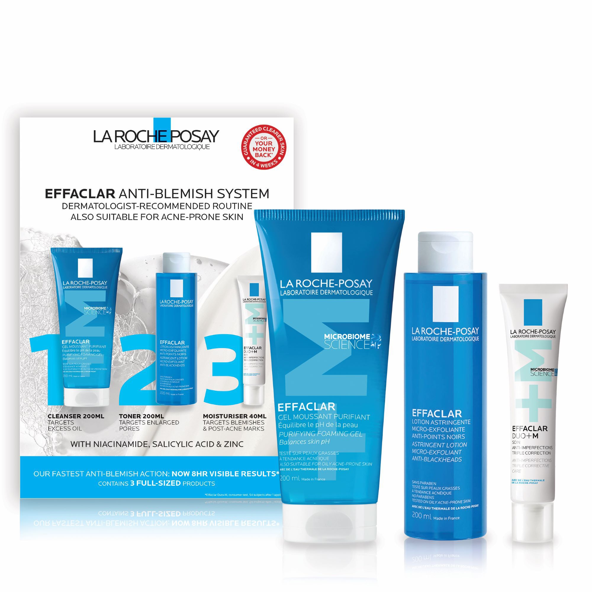 Effaclar 3 Step Kit | Routine for Oily Skin | La Roche-Posay UK
