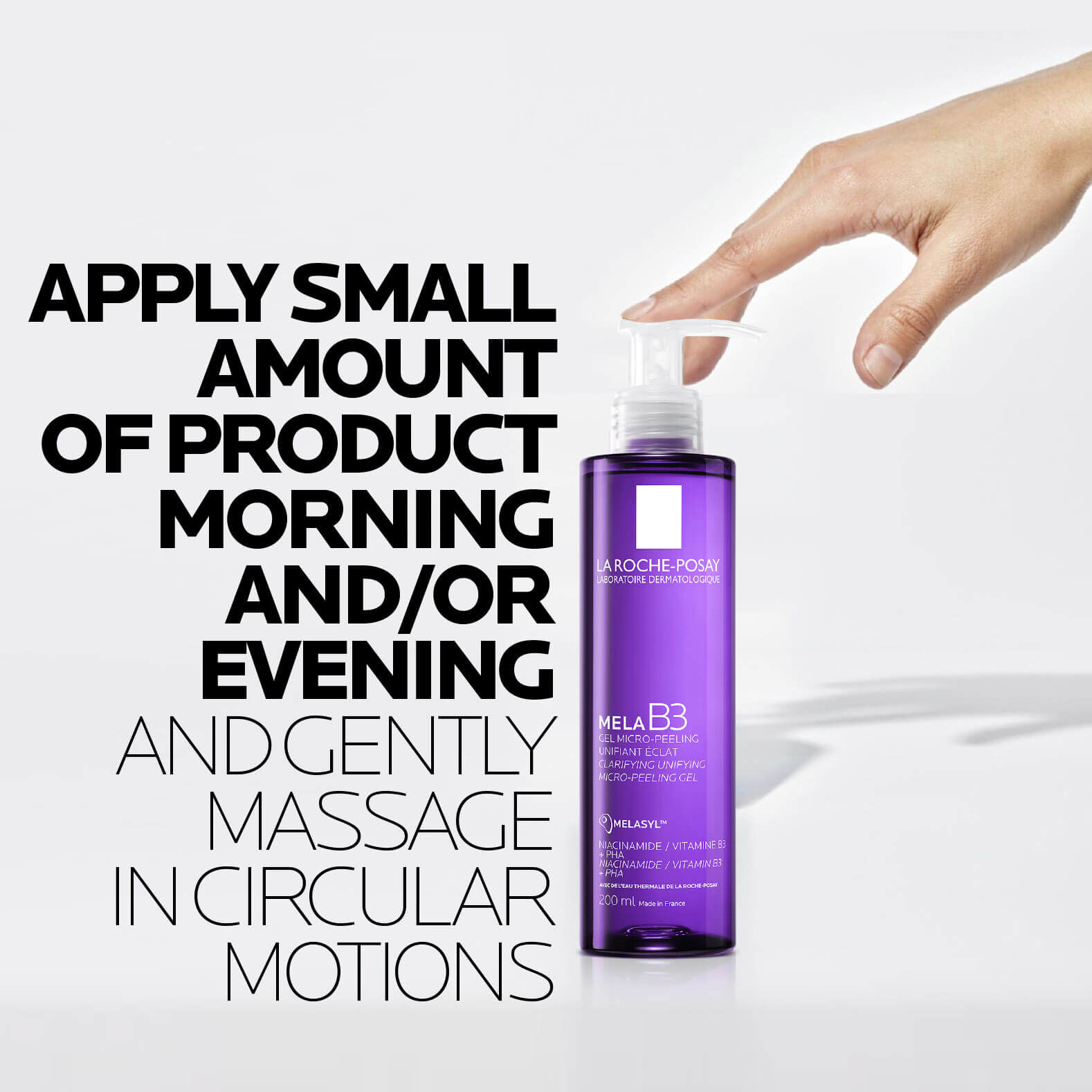 Mela B3 Micro-peeling Gel Cleanser | Dark Spots | La Roche Posay UK