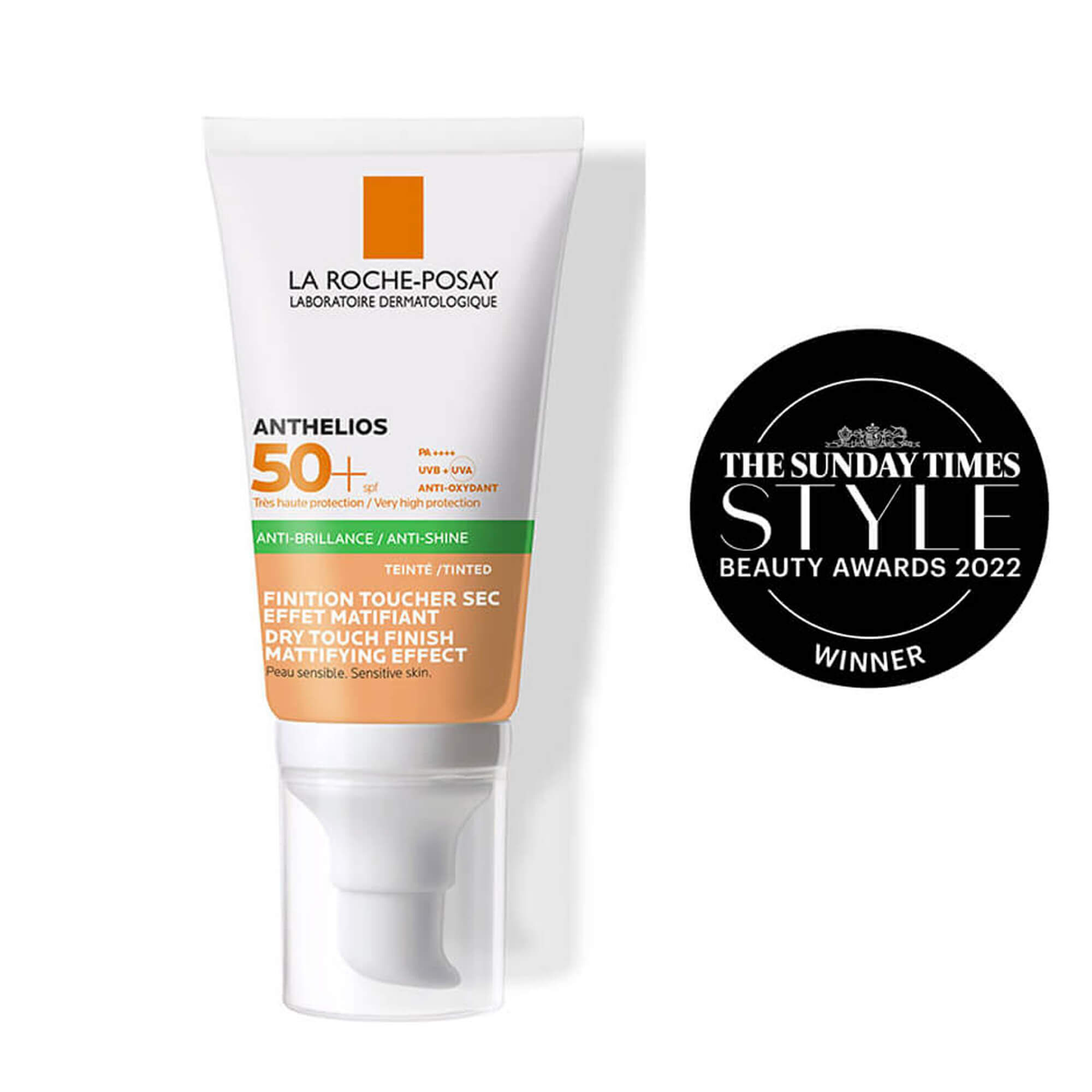 Anthelios Anti-Shine Tinted SPF50+ | Sun Care | La Roche-Posay UK