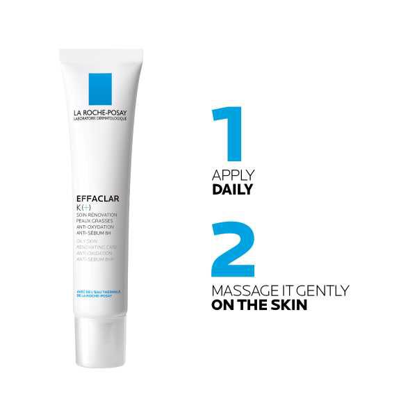 Effaclar K(+) Moisturiser for Oily Skin | Face Care | La Roche-Posay