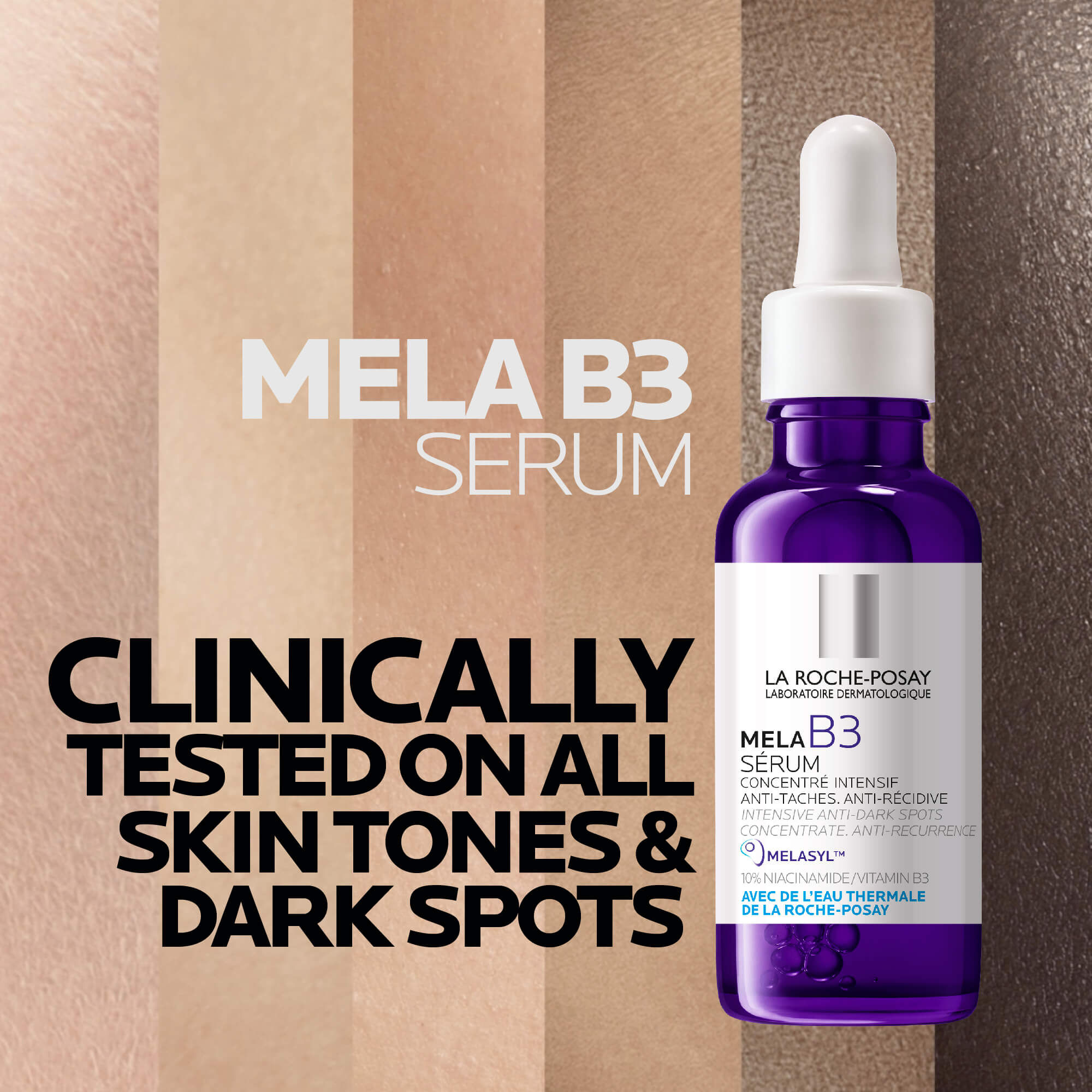 Mela B3 Intense Anti-Dark Spot Serum | Post Acne marks | La Roche-Posay UK