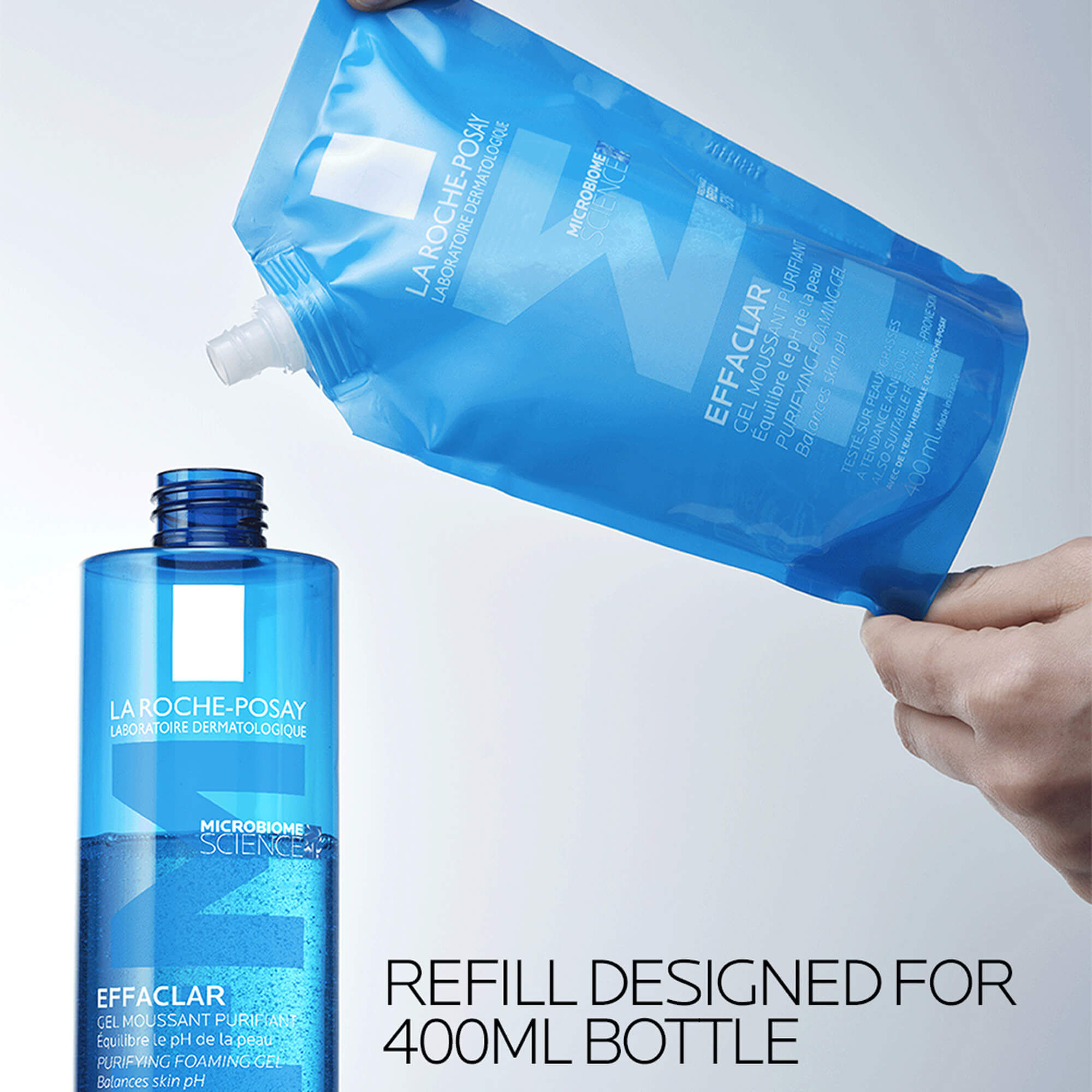 Effaclar Purifying Cleansing Gel & Refill Pouch | La Roche-Posay UK