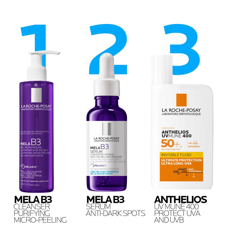 Mela B3 Micro peeling Gel Cleanser Dark Spots La Roche Posay UK Mela B3 Micro peeling Gel Cleanser Dark Spots La Roche Posay UK