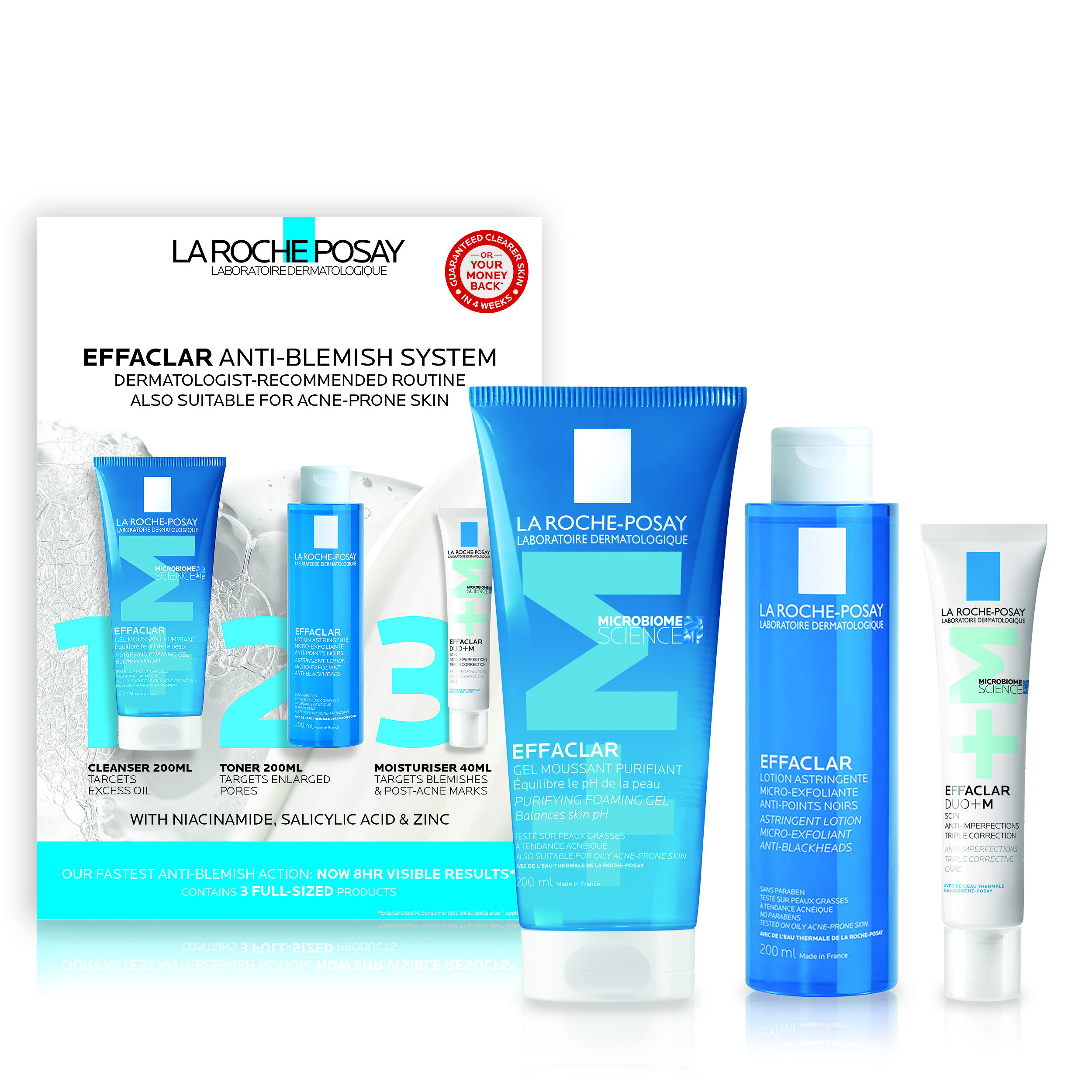 Effaclar 3 Step Kit | Routine for Oily Skin | La Roche-Posay UK
