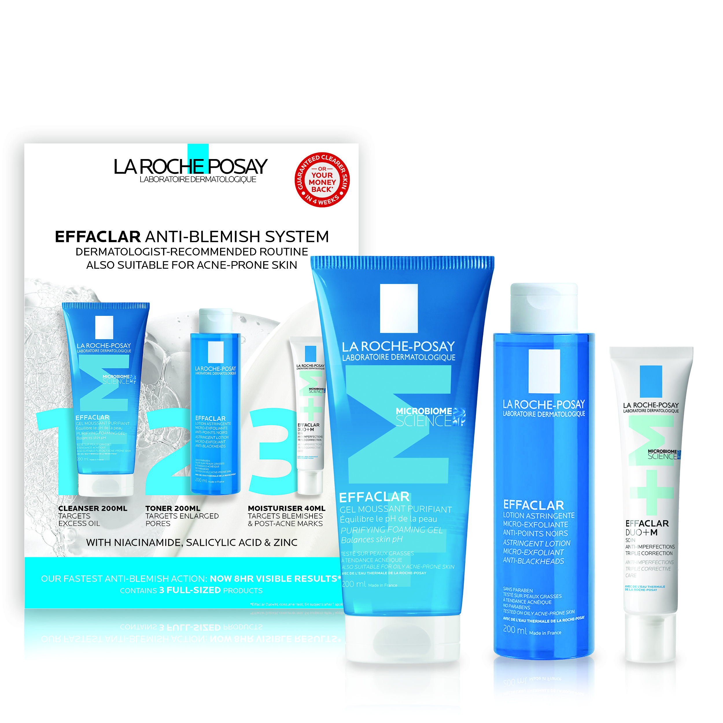 Effaclar 3 Step Kit | Routine for Oily Skin | La Roche-Posay UK